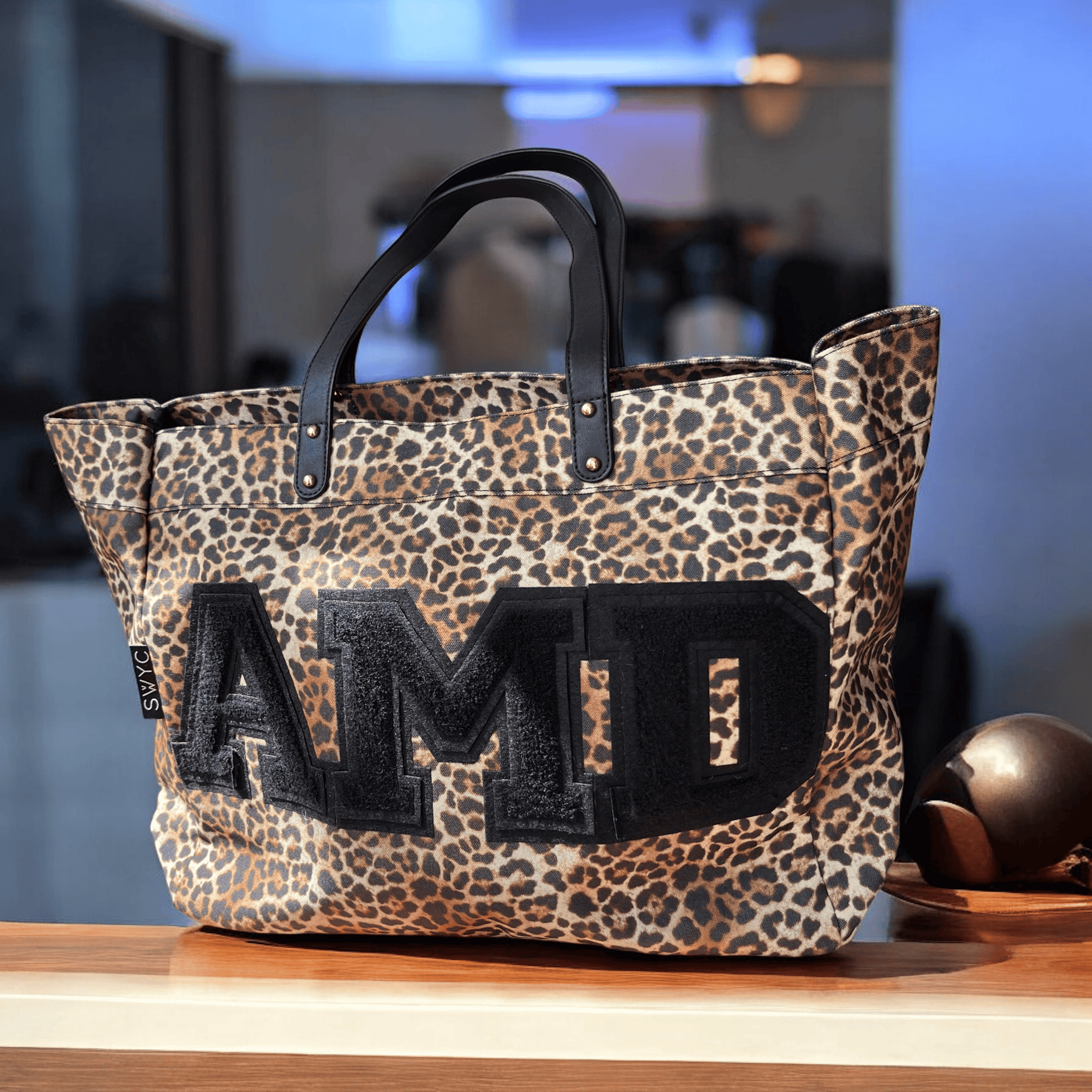 Leopard print shopper bag – SWYC